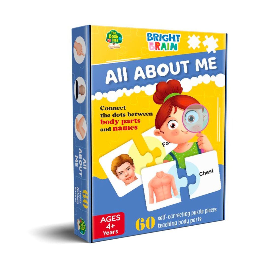 The Book Tree My Body Puzzle – 60 Self Correcting Puzzle Pieces. Early ...