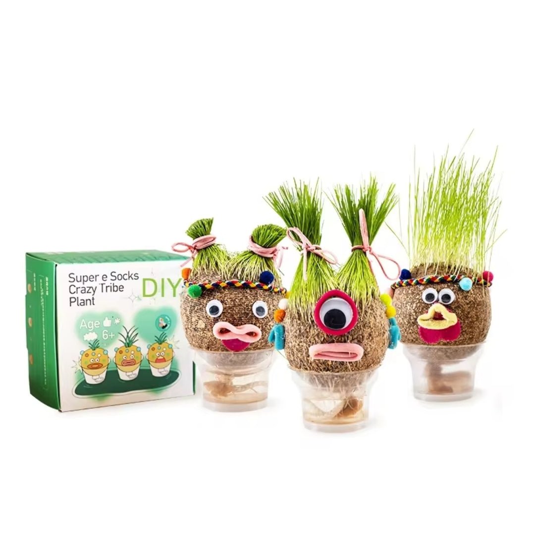 DIY Grass Doll Growing Craft | Eco-Friendly Craft Gift for Kids – Fun ...