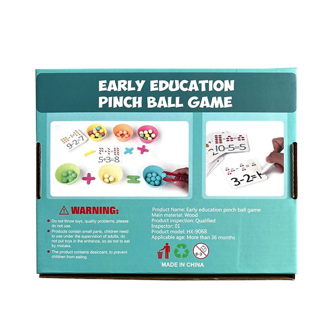 Pinch Ball Game – Fun Educational Toy to Develop Cognitive and Motor S ...