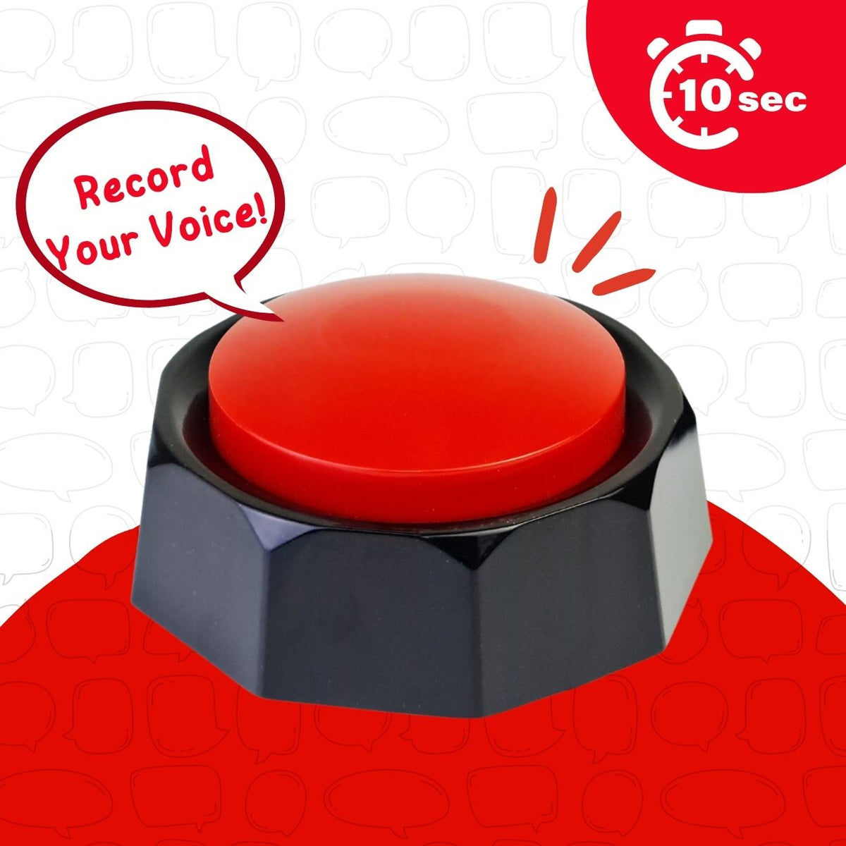 Recordable Fun Buzzers - Set of 2 – Fun Learning Store